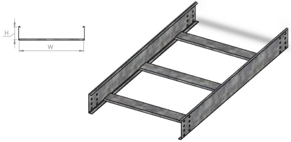 Cable Ladder (Angle Flange) – G-STEEL TRADING